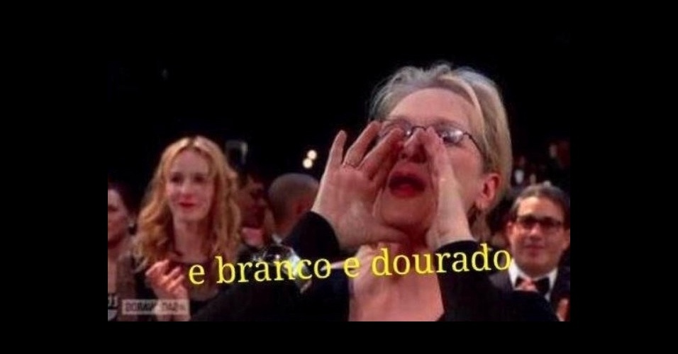 Fotos: Branco e dourado ou azul e preto? Cor de vestido vira piada na ...