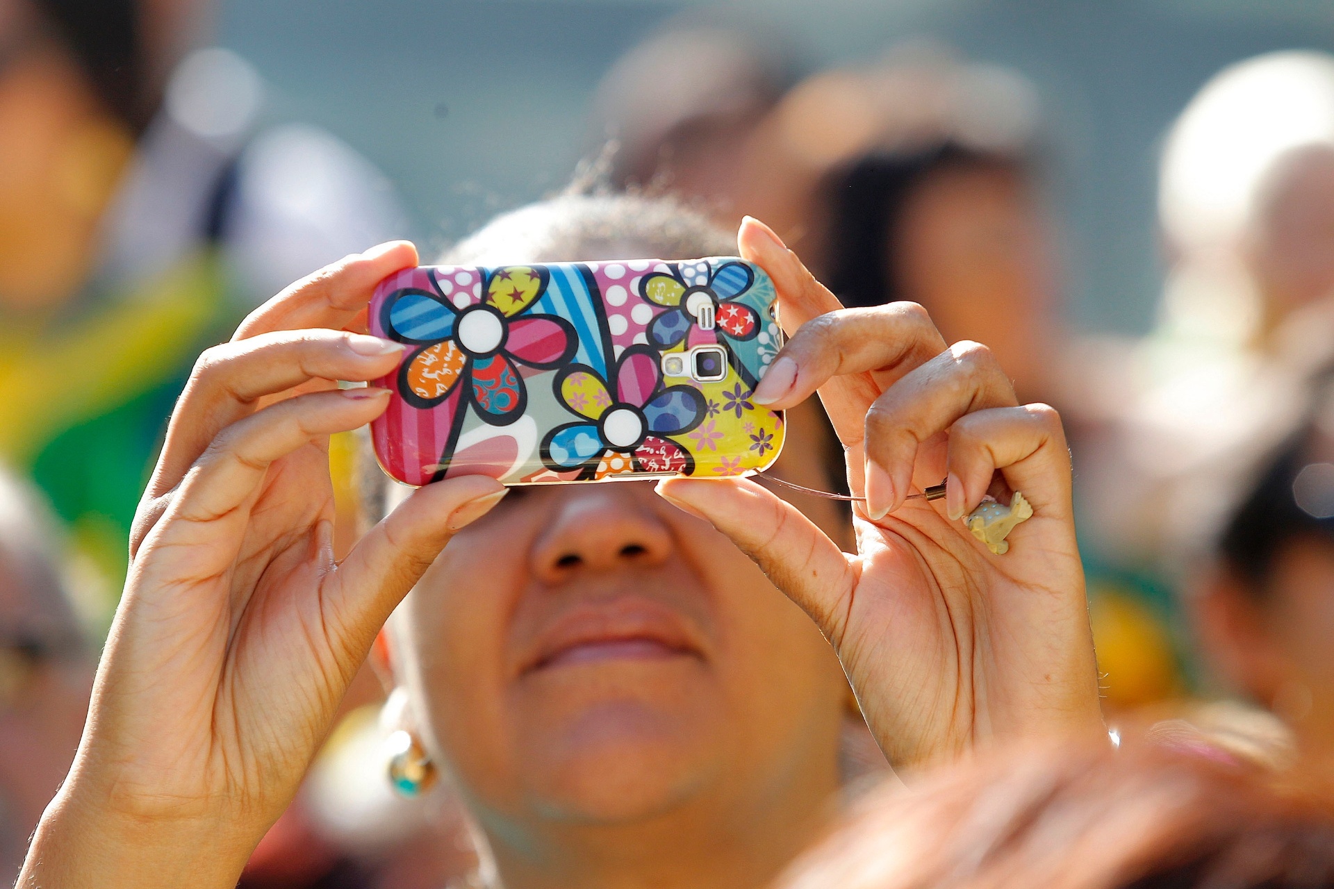 Fotos: Manifestantes fazem 'selfie' durante protesto contra governo ...