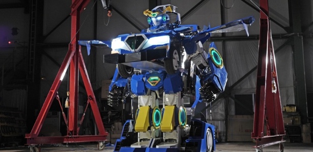 Não é mais ficção: Empresa japonesa revela Transformer da vida real ...