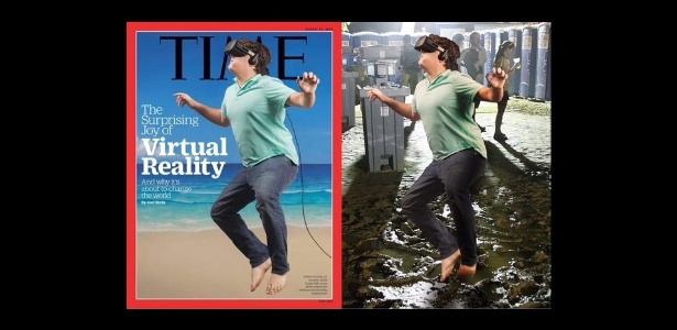 Fotos: Capa da "Time" de realidade virtual inspira internautas a ...