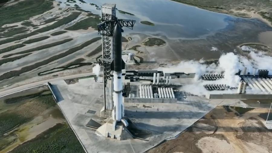 SpaceX adia voo de teste da Starship após falha em equipamento