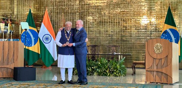 Lula telefona para Modi, da Índia, para falar sobre tarifaço de Trump