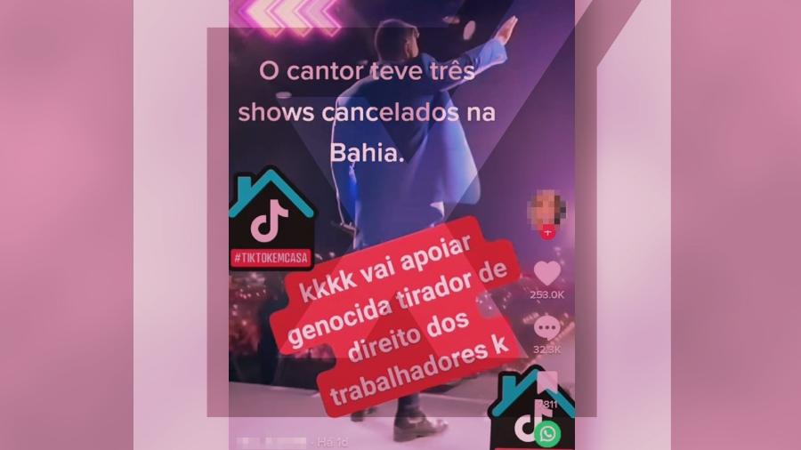 Público não vaiou Bolsonaro em show de Gusttavo Lima em Aracaju