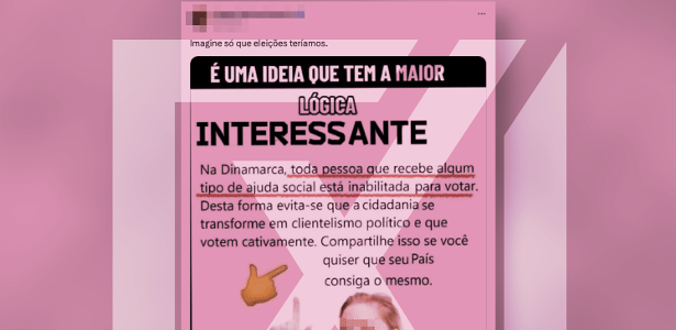 Beneficiários de auxílio social têm direito ao voto na Dinamarca