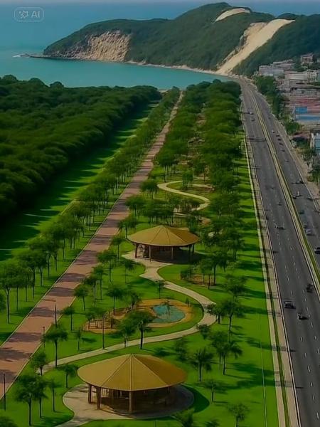 Projeto de parque linear em área protegida de dunas gera impasse em Natal
