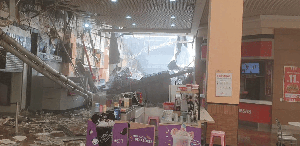 Desabamento em shopping: 'Tive medo de minha filha ser pisoteada' Desabamento em shopping: 'Tive medo de minha filha ser pisoteada'