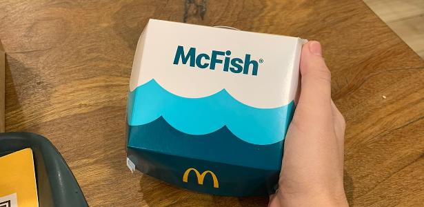Comi McFish depois de 5 anos e lanche não tem o gosto que eu lembrava