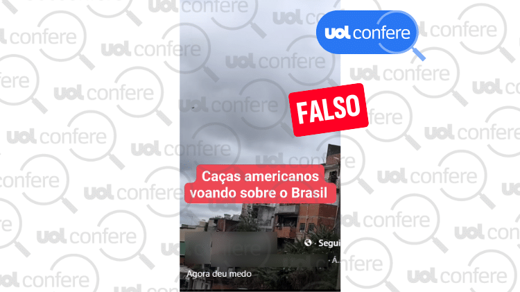 Vídeo mostra Esquadrilha da Fumaça em SP, não caças americanos no Brasil