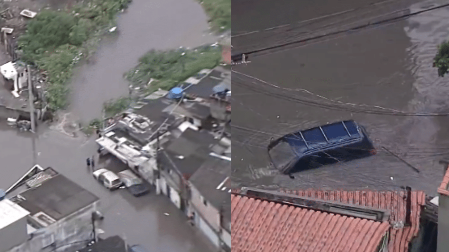 Chuvas fortes causam enchentes e alagamentos em SP pelo 2º dia consecutivo