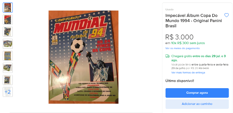 Tem álbum da Copa em casa? Ele pode valer até R$ 36 mil
