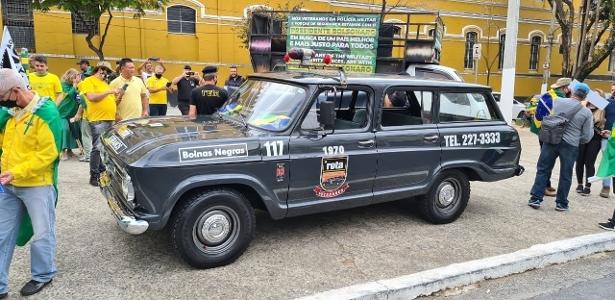 7 de Setembro Com veraneio cinza, veteranos da Rota vão à Paulista