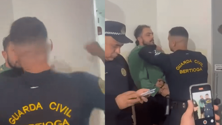 Guarda Municipal Dá Soco No Rosto De Homem Algemado Em Hospital De Sp