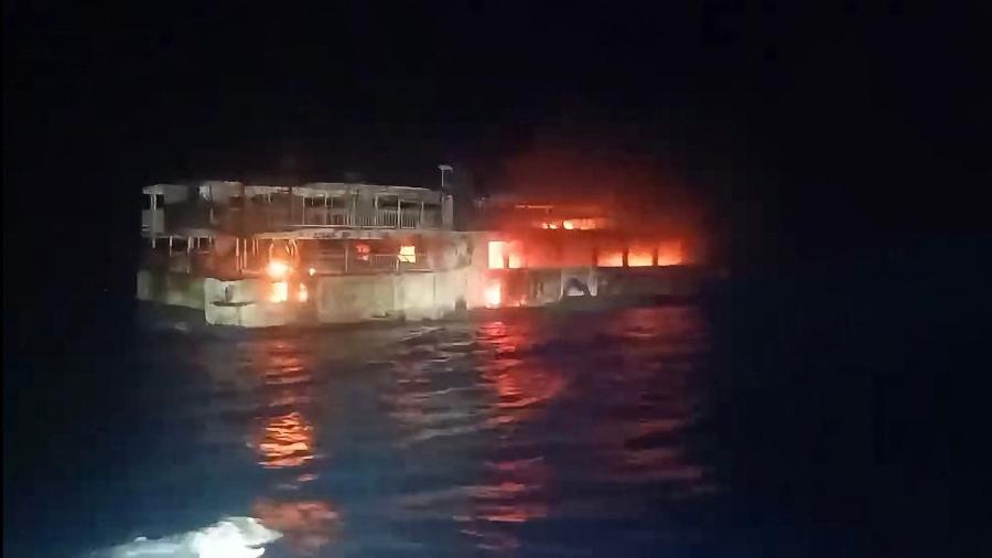 Incêndio Em Balsa Nas Filipinas Deixa 5 Mortos E Mais De 80 Desaparecidos