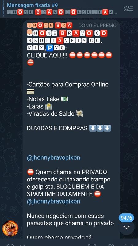 'Puro lucro': golpistas vendem cartão clonado a R$ 35 nas redes sociais ...