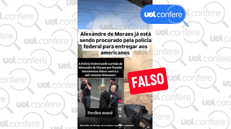 PF não pediu prisão de Moraes por fraudar documento contra Bolsonaro