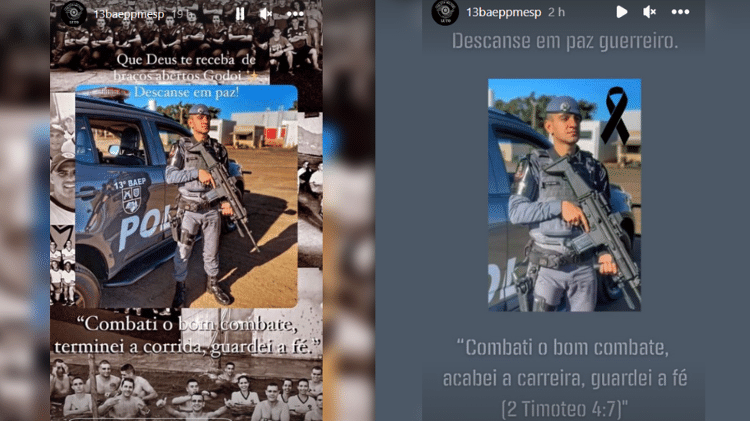 SP: Quem é o PM de 25 anos morto após ser baleado em treinamento?