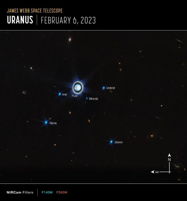 Anéis de Urano: James Webb faz imagem dramática do planeta; veja vídeo