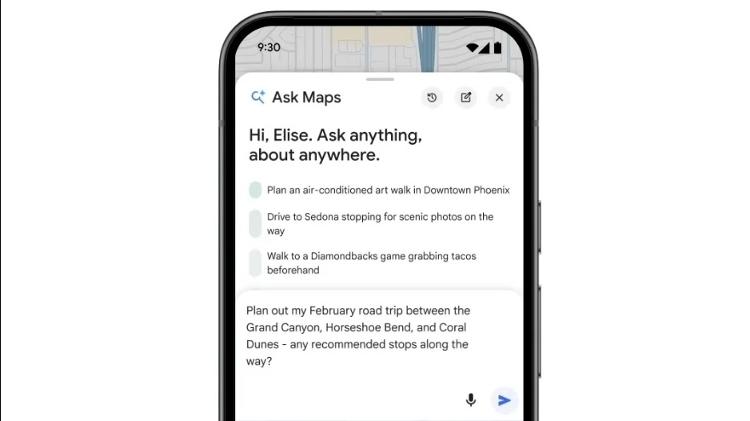 O que muda no Google Maps e Chrome com os novos recursos de IA