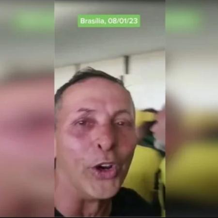 Extremista que participou de 8/1 teve encontros com Bolsonaro e Mourão