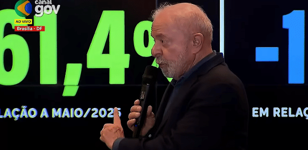 Lula mostra queda do desmatamento na Amazônia para rebater tarifas dos EUA