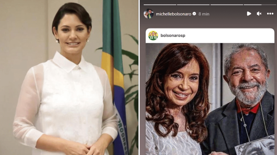 Eduardo Bolsonaro cita Lula e Michelle comenta sobre Cristina Kirchner