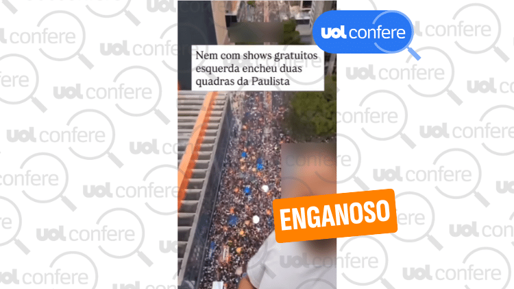Vídeo mostra início de ato na Paulista para dizer que protesto flopou