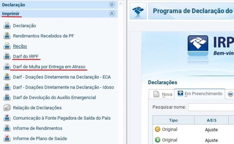 Qual a multa do Imposto de Renda 2021?