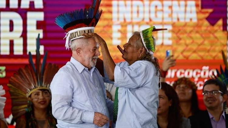 Lula demarca 6 terras indígenas, promete mais e é cobrado por ...