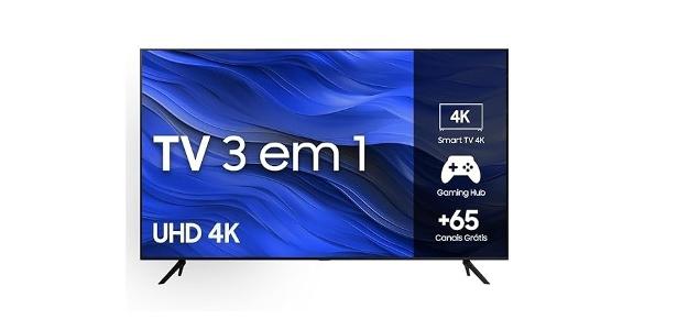 Smart TV Samsung 4K de 58 polegadas está com 20% OFF, por R$ 2.679