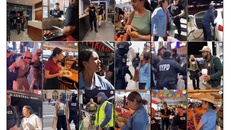 Cardeal de Chicago não enfrentou agentes do ICE; vídeo é IA