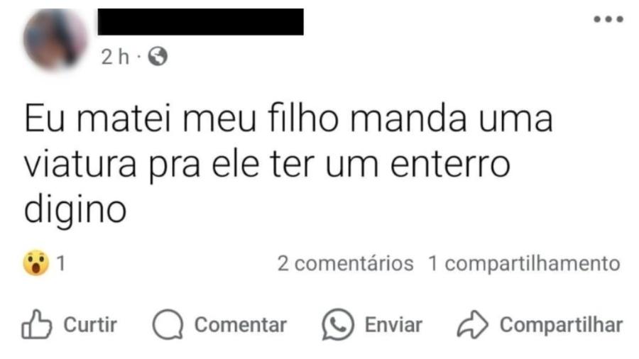 Mãe é Presa Após Postar Em Rede Social Que Matou Filho De 4 Anos No Rj