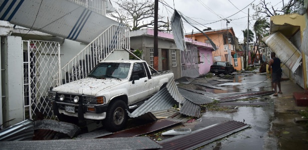 Furacão Maria deixa ao menos 13 mortos em Porto Rico; duas cidades são ...