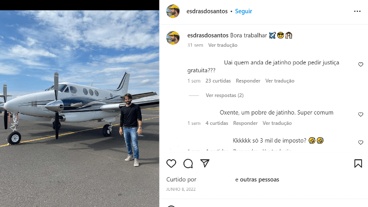 Bolsonarista de BH que pediu gratuidade à Justiça ostenta vida de luxo