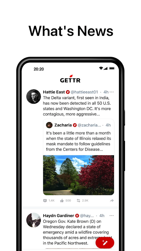 Saiba mais sobre a Gettr, rede social que deu o que falar esta semana ...