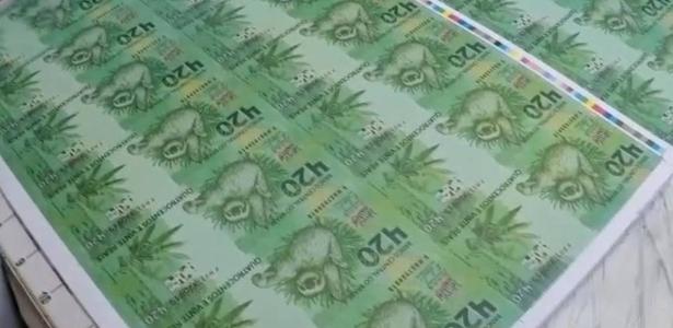 Nota de R$ 420 usada em golpe era brinde de loja de roupas paulista