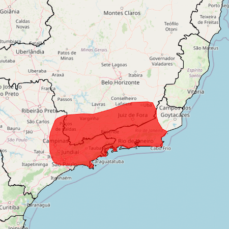 Inmet alerta para 'grande perigo e com chuva volumosa' em SP, Rio e MG