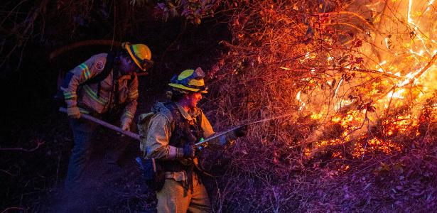 25 mortos, 40 mil acres: imagens mostram incêndios na Califórnia