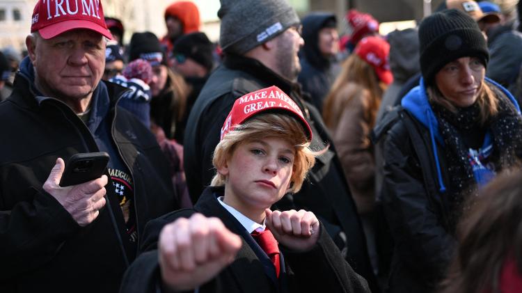 Posse de Donald Trump transforma Washington na capital do 'MAGA'