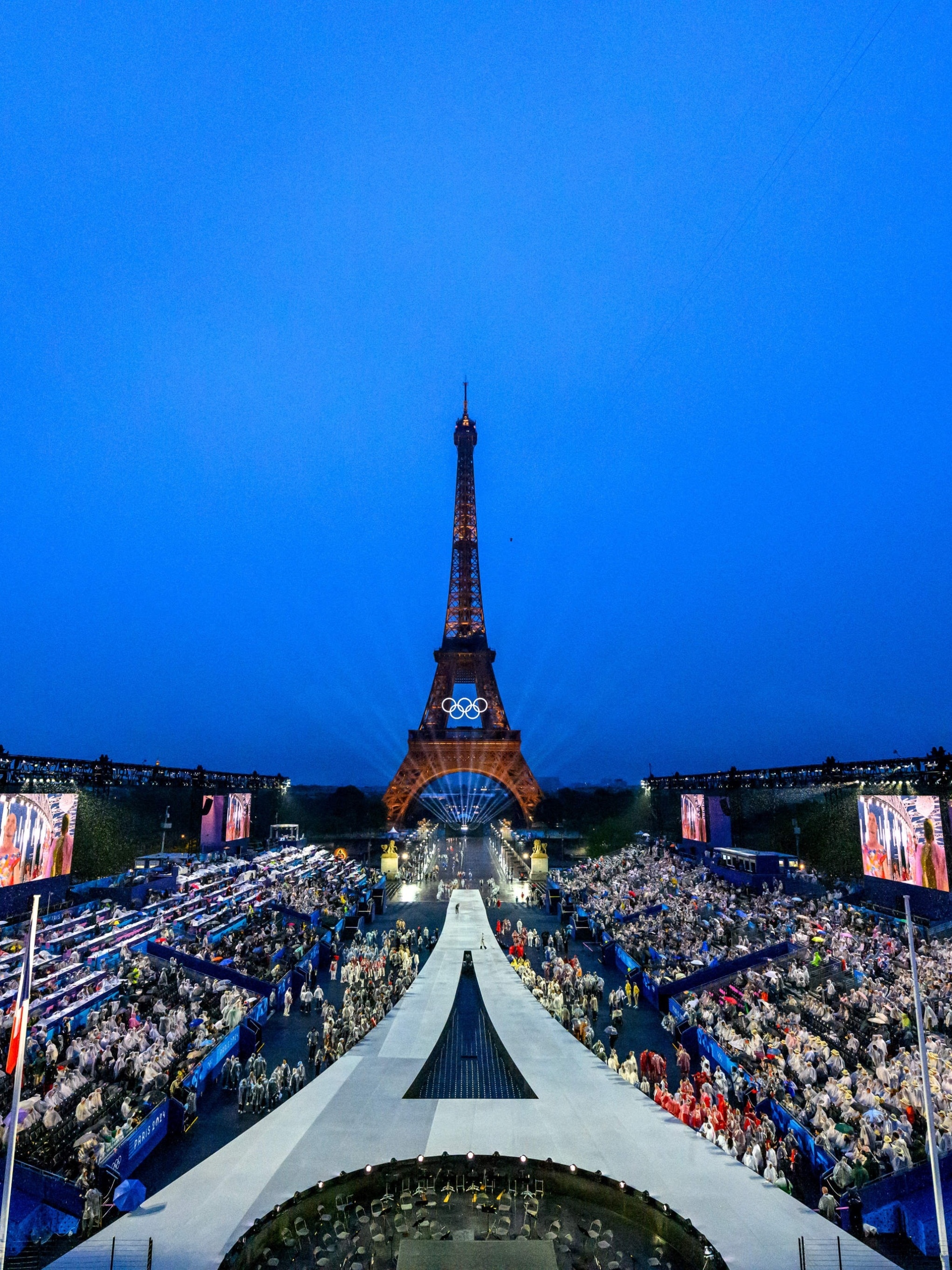 Paris 2024 Testes Para Cerimônia De Abertura São Realizados No