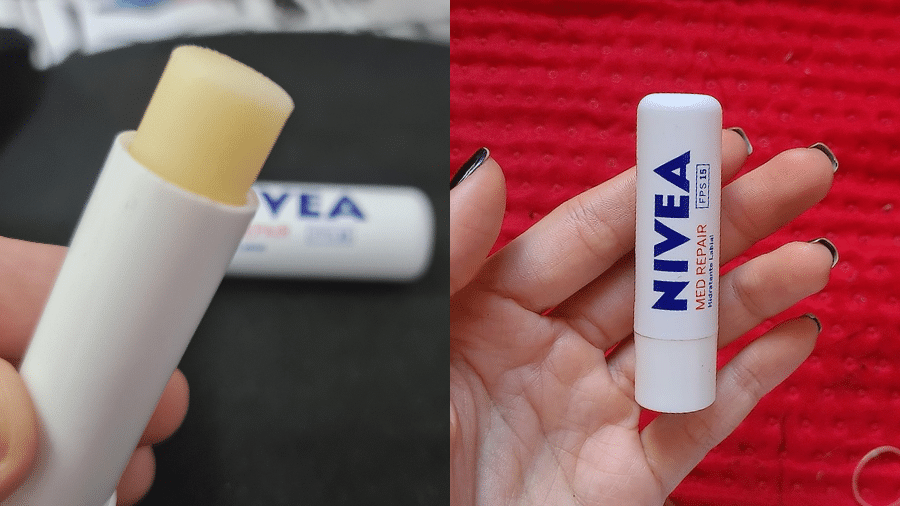 Protetor da Nivea promete hidratação e regeneração dos lábios