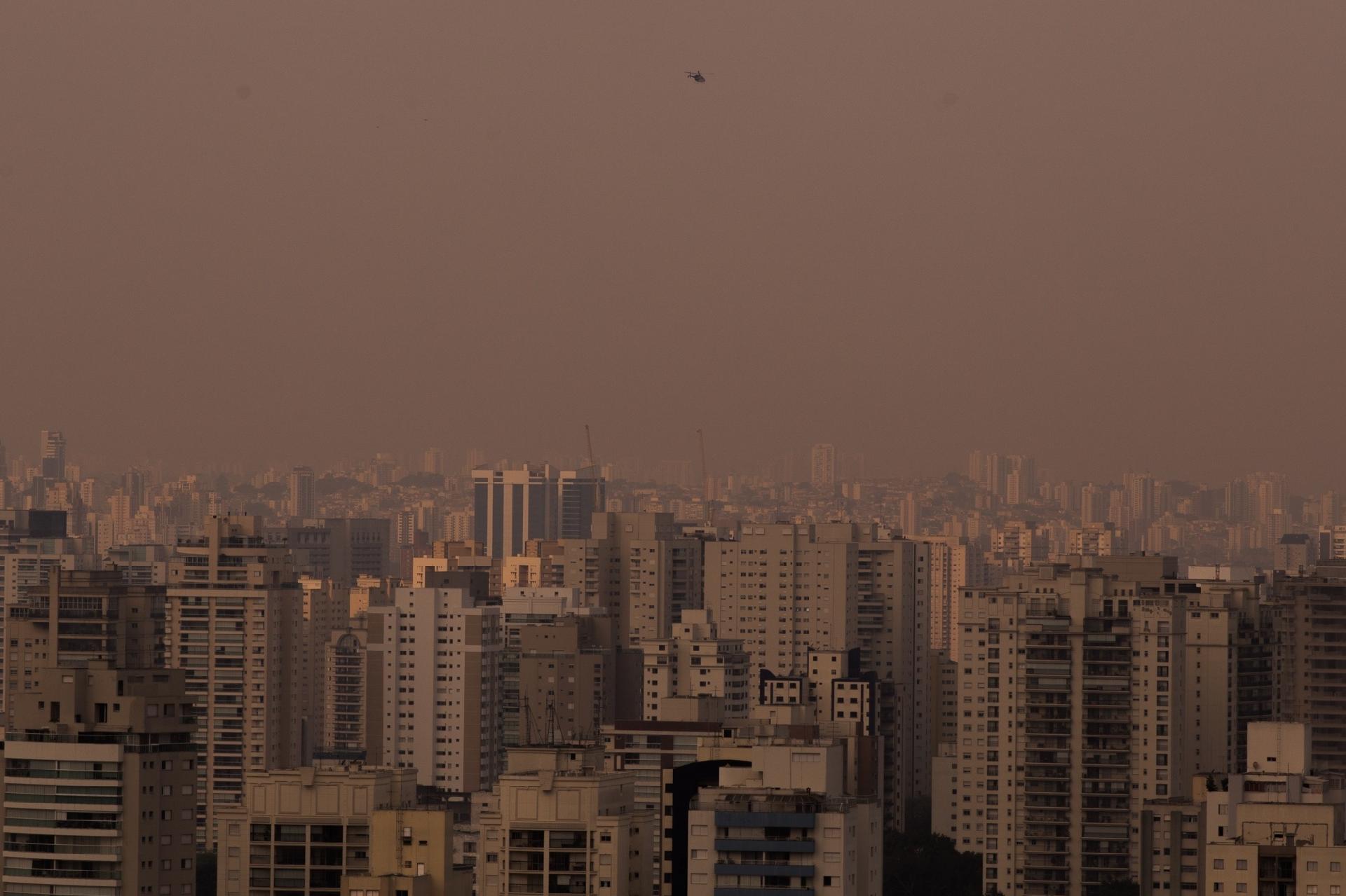 Céu de SP: Fumaça de queimadas no Pantanal deixa atmosfera paulista ...
