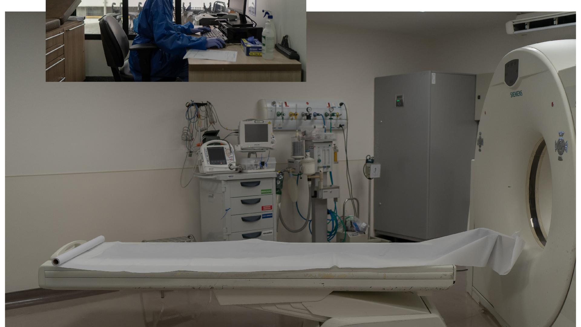 Coronavírus em SP: No Santa Maggiore, o "bip" das máquinas quebra um ...