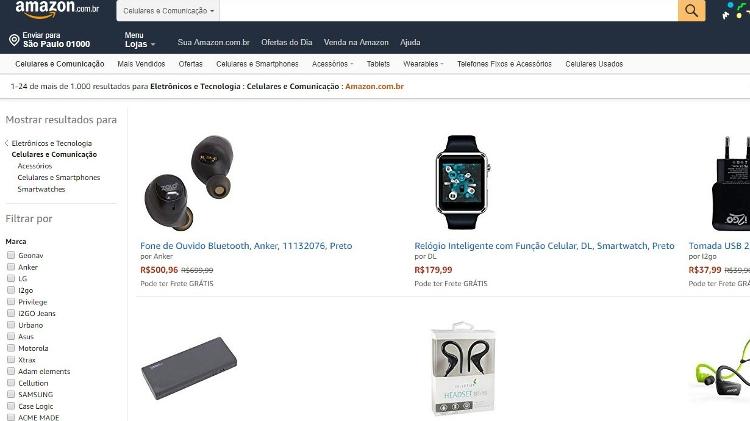 Finalmente! Amazon começa venda direta no Brasil, de eletrônico a ...