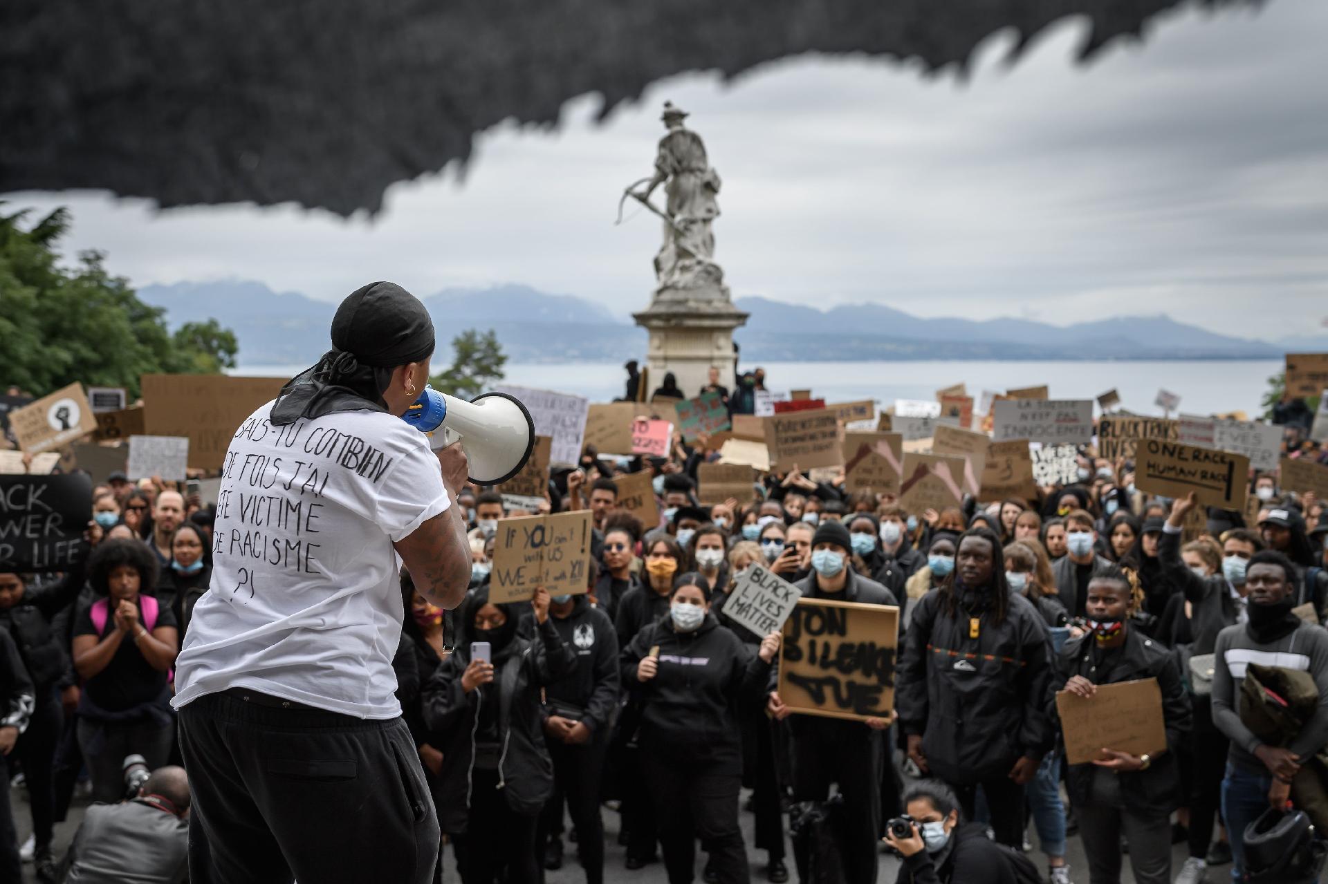Fotos: Mundo tem novo dia de protestos contra o racismo; veja imagens ...