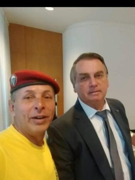 Extremista que participou de 8/1 teve encontros com Bolsonaro e Mourão