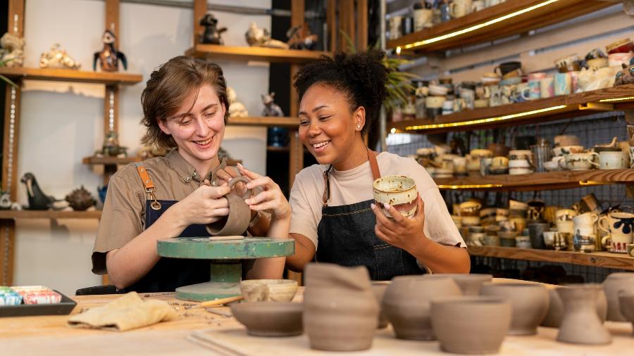 Itens que você precisa ter para fazer cerâmica fria em casa