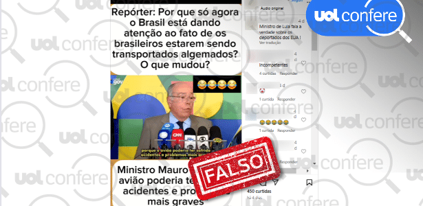 Mauro Vieira não minimizou tratamento a deportados; fala foi editada