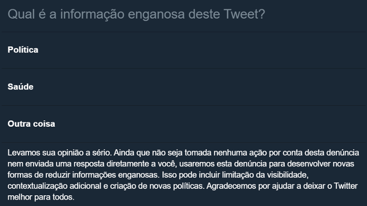 Fake News no Twitter: Veja Como Denunciar Notícia Falsa Na Plataforma