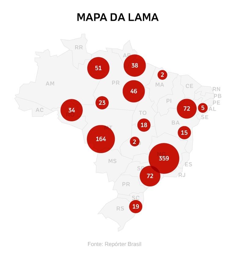 Mapa da Lama: veja se sua casa seria atingida por rejeitos de barragem