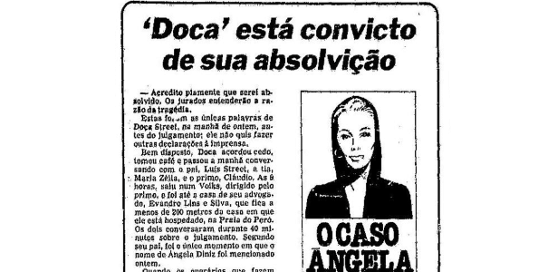 Morreu Doca Street, mas não a violência contra as mulheres - 20/12/2020 ...